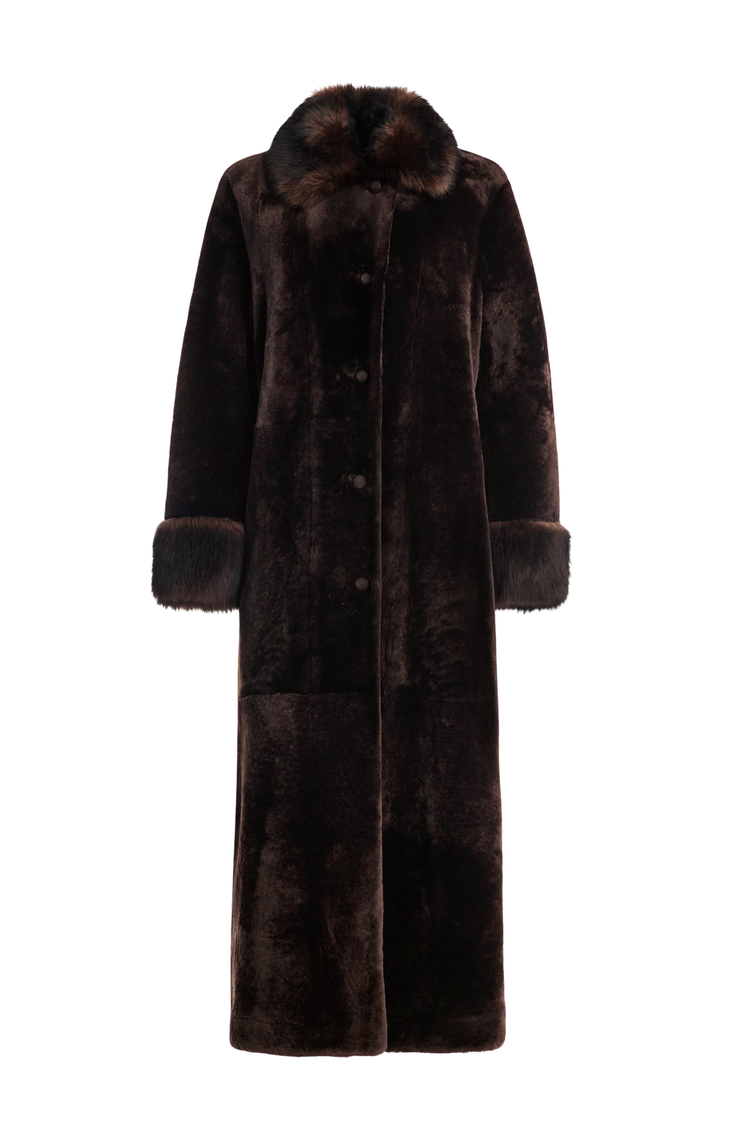 Rich Shearling Coat - STACIE FLINNER - Stacie Flinner